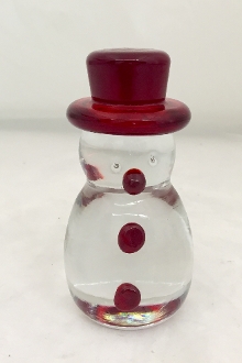 Heart of Glass - Blenko Glass: Snowmen. Blenko Glass Company