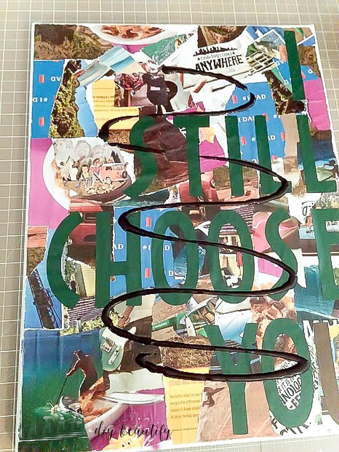 Easy Custom Canvas Art - DIY Beautify - Creating Beauty at Home