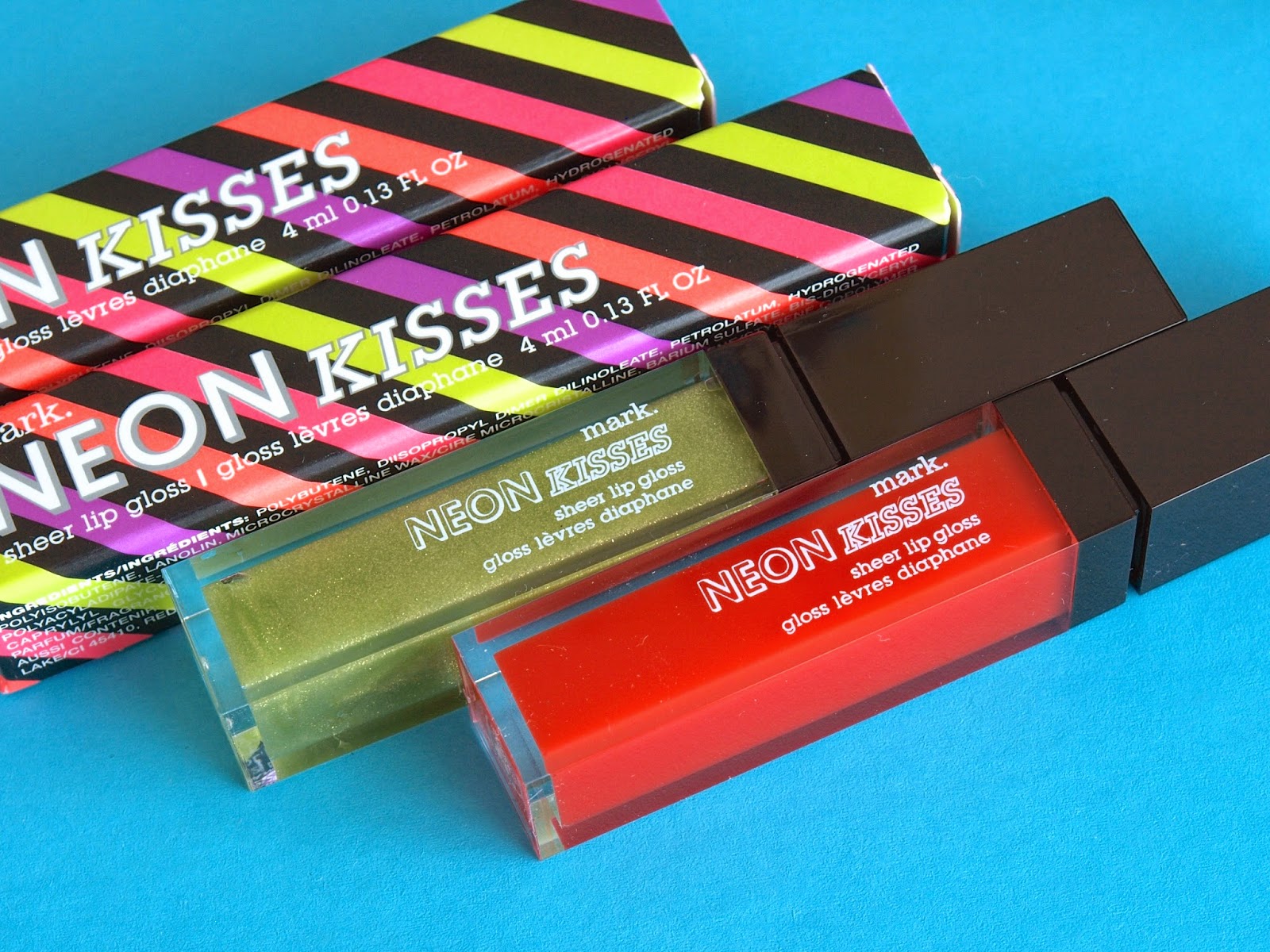 Mark Summer 2014 Neon Kisses Sheer Lip Gloss and Neon Gaze Eye Shadow ...