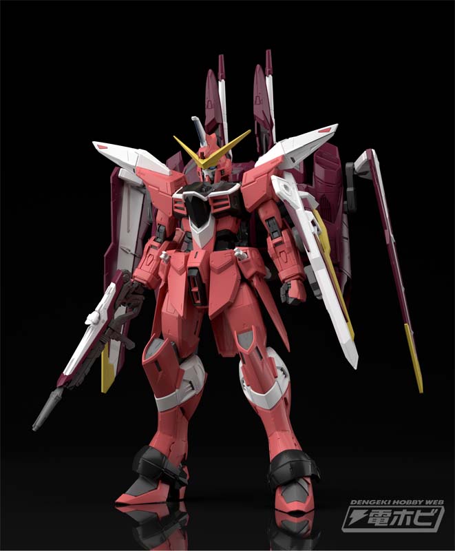 MG 1/100 ZGMF-X09A Justice Gundam Sample Images by Dengeki Hobby