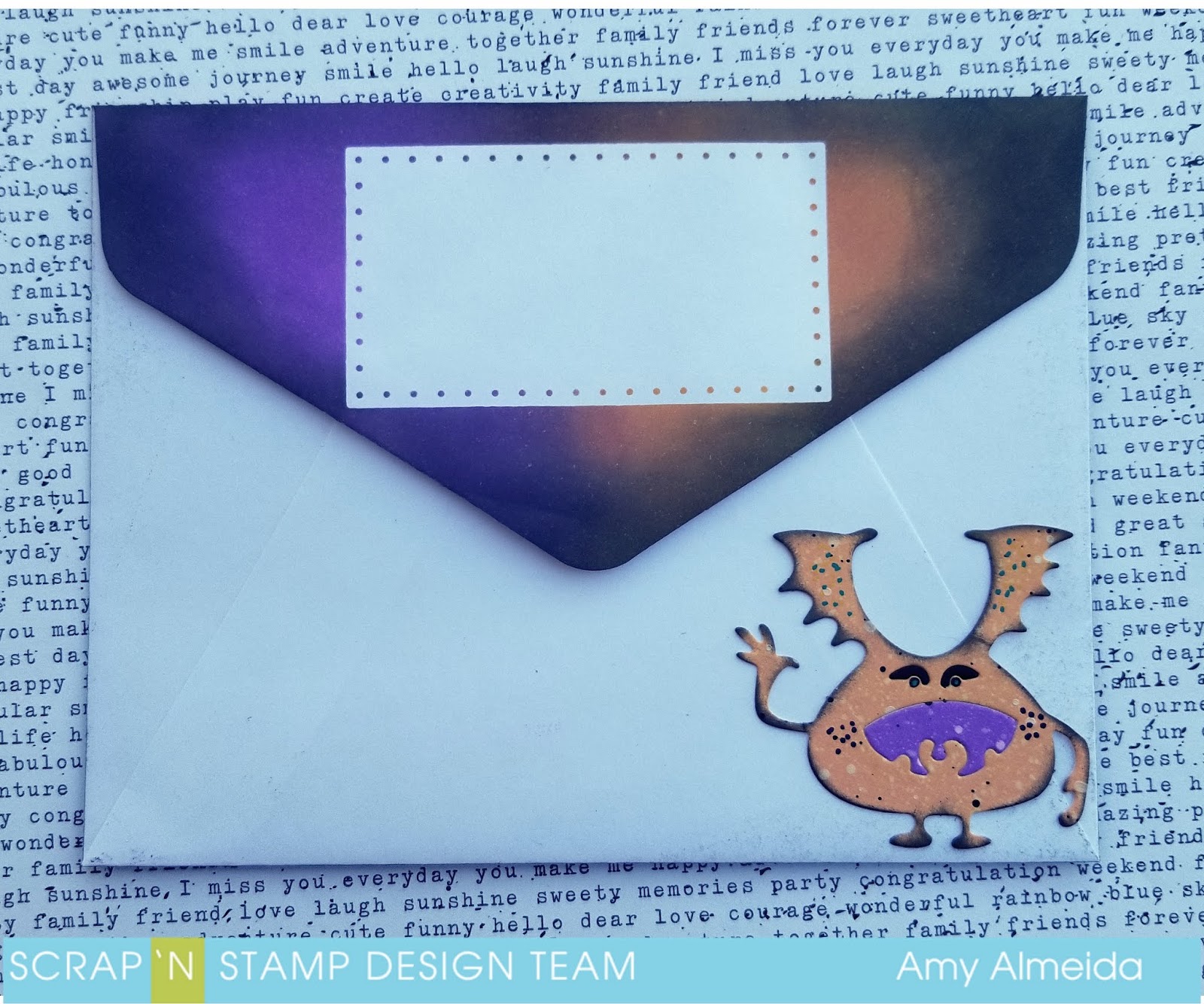 Lil Cutie Creations: SCRAP N' STAMP~ Spooky Trouble