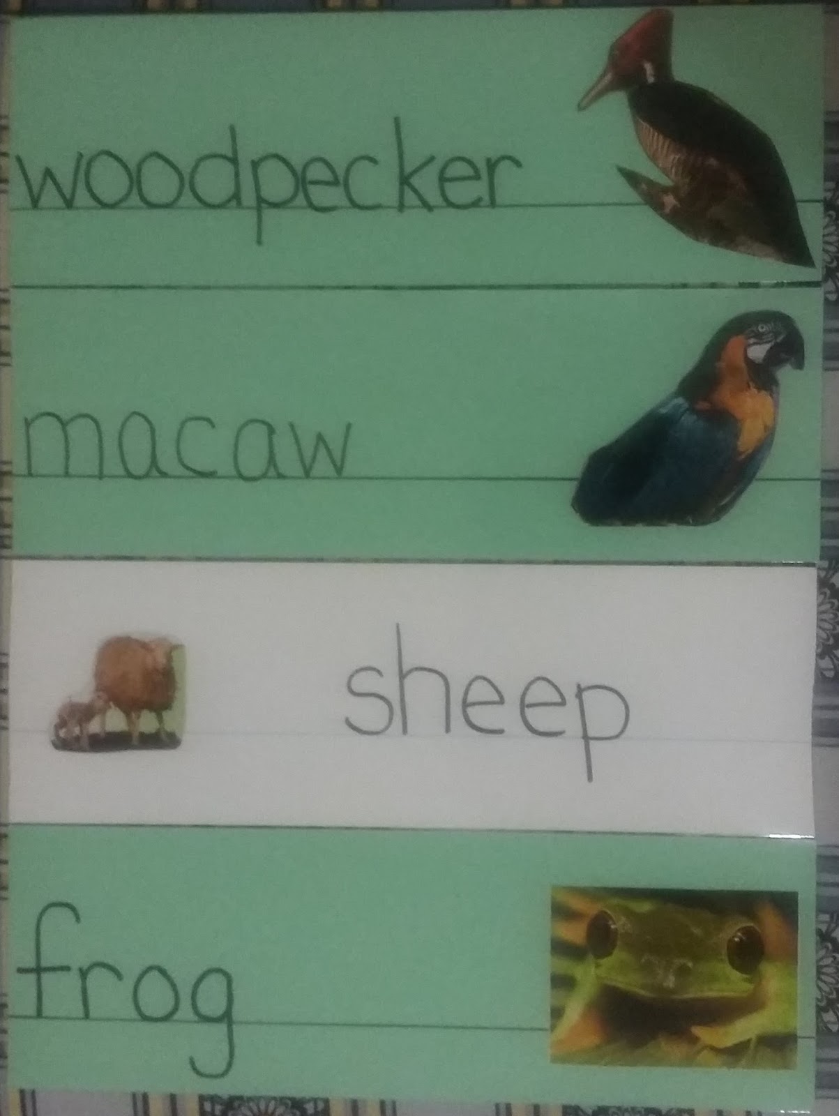 Word Cards You Can Make at Home!