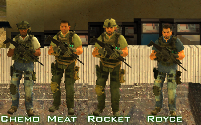 Midway Mods: [REL] Task Force 141 Operatives Pack