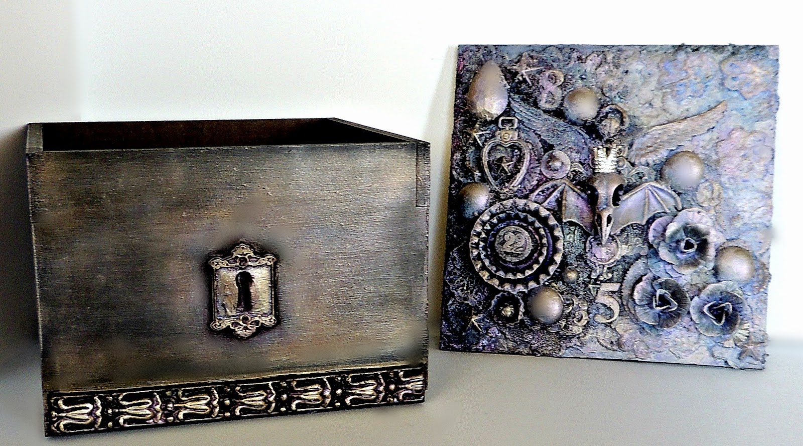 Bolton House: An Altered Masonite Box Finnabair Style