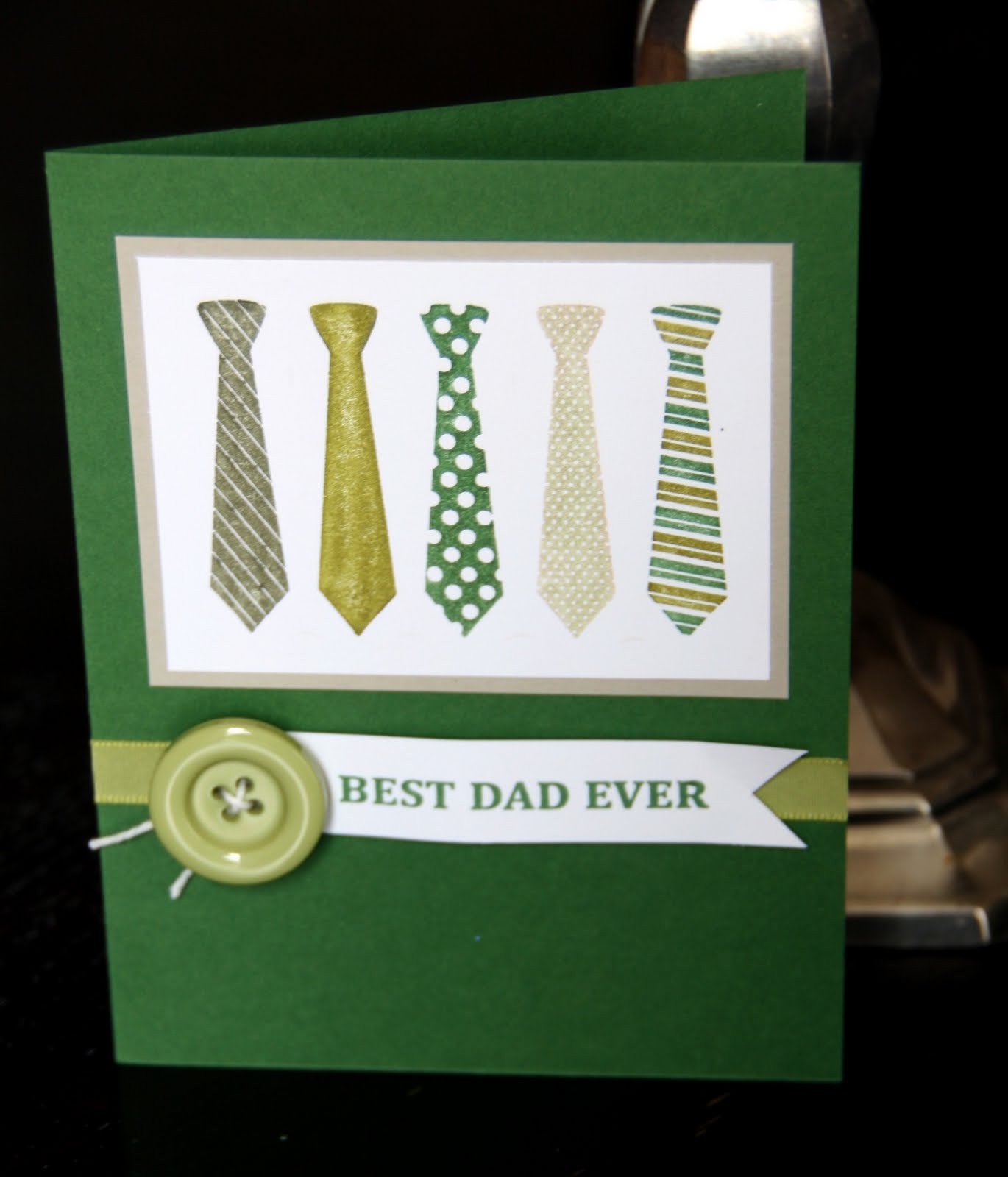 Stamping with Kim: Mashup #6 and CAS #2 - Best Dad Ever!