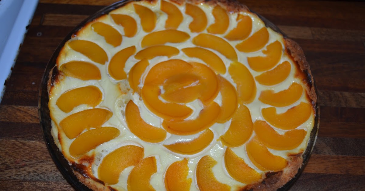 Marsipaaniunelmia: Persikka-rahkapiirakka