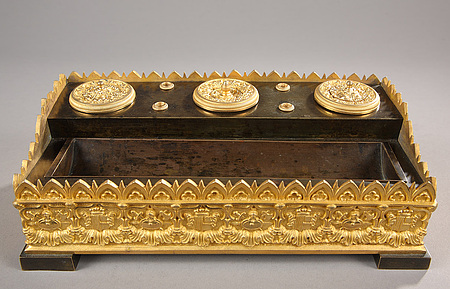 My Antique World: Beautiful antique inkstands