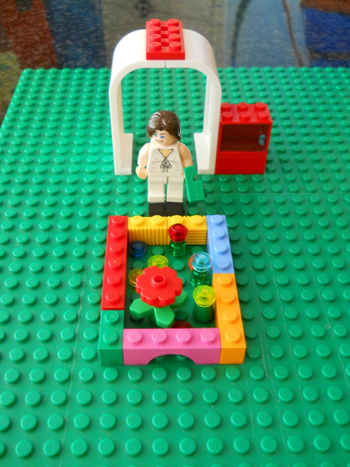 A Slice of Smith Life: Art Showcase-LEGO Gardens and Update on Garden