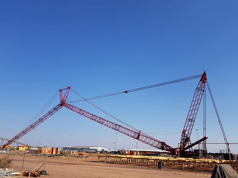 Industrial History: Cranes with a Luffer Jib