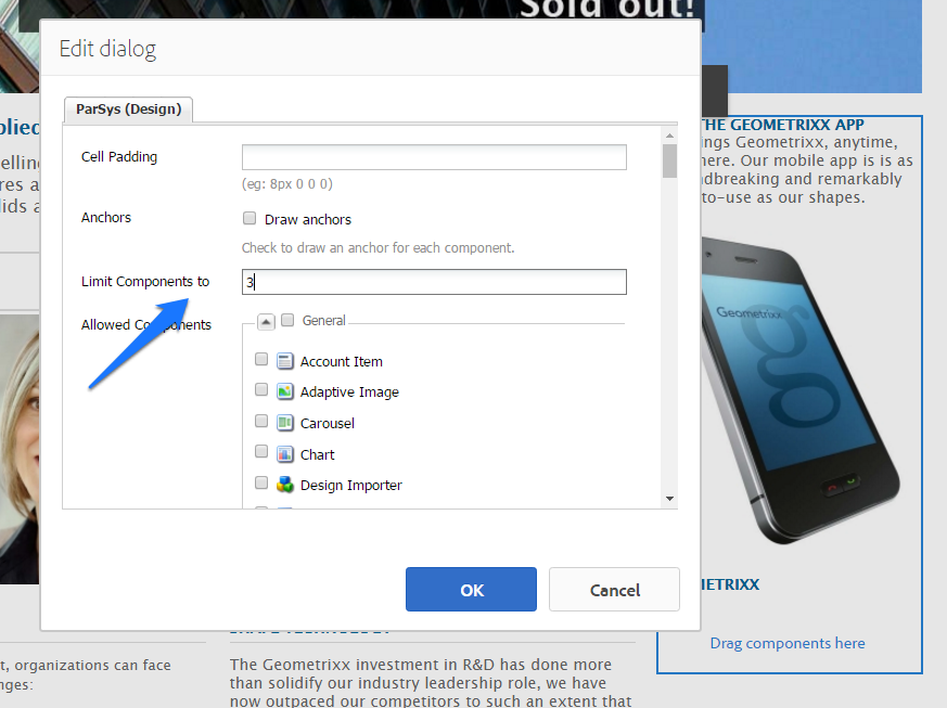 Experiencing Adobe Experience Manager Aem Cq Aem 61 Touch Ui Limit The Number Of