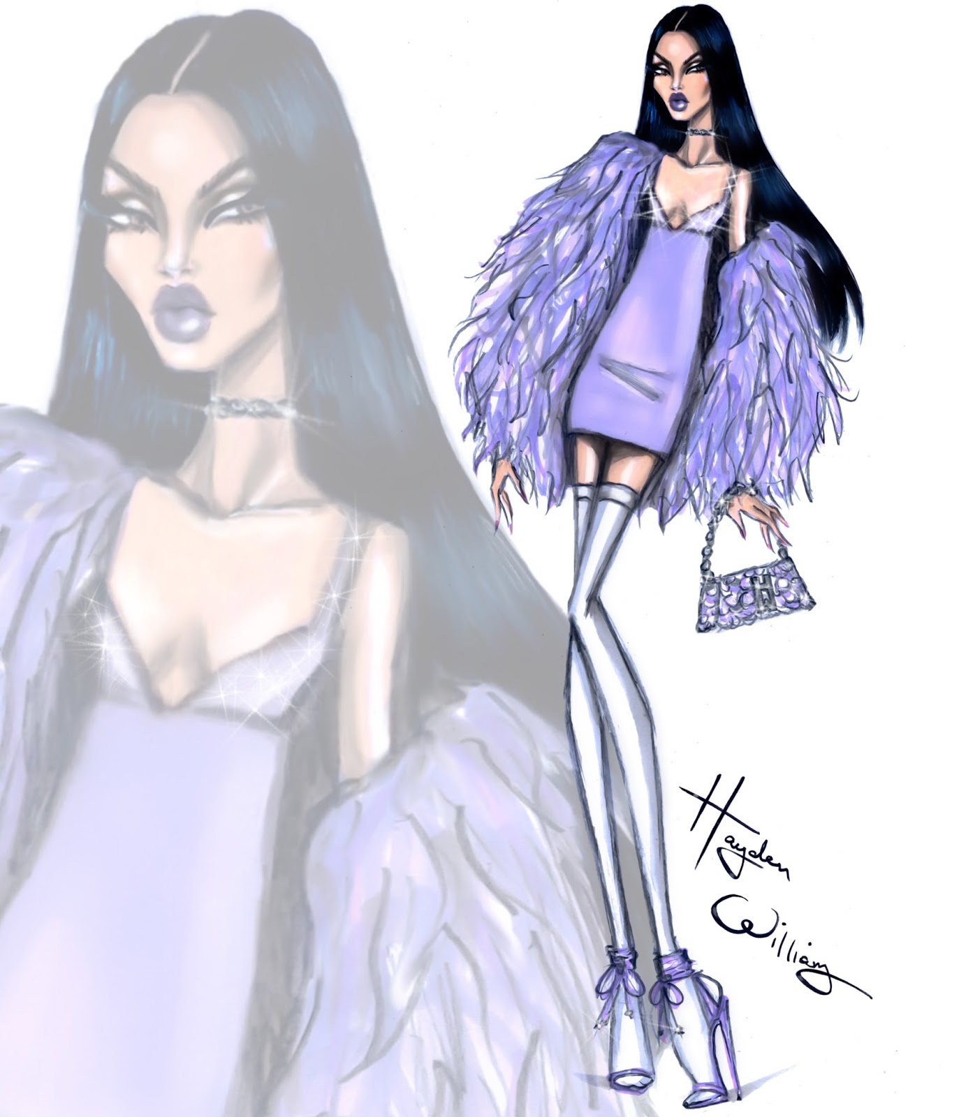 Hayden Williams Fashion Illustrations: UnFURgettable by Hayden Williams ...