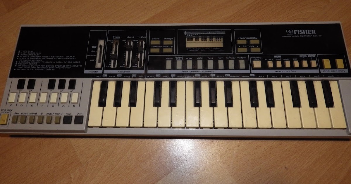 Audio Trough: Instrument Review - Fisher SC-310 (with SCK-30) a.k.a ...