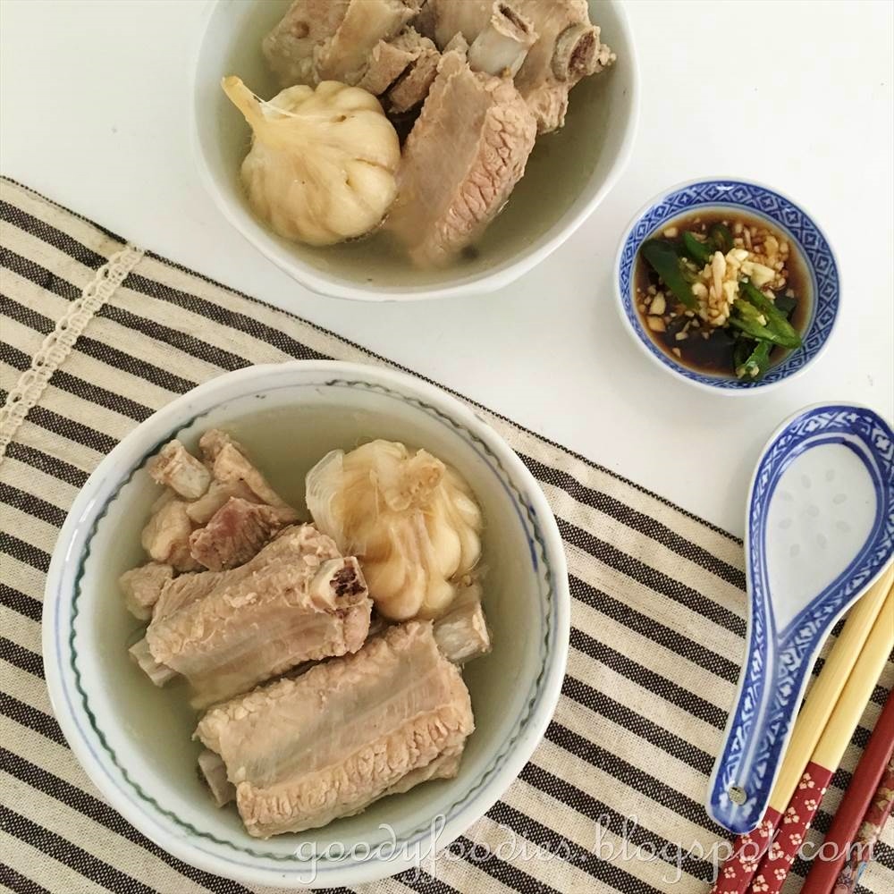 GoodyFoodies: Recipe: Singapore Bak Kut Teh 肉骨茶