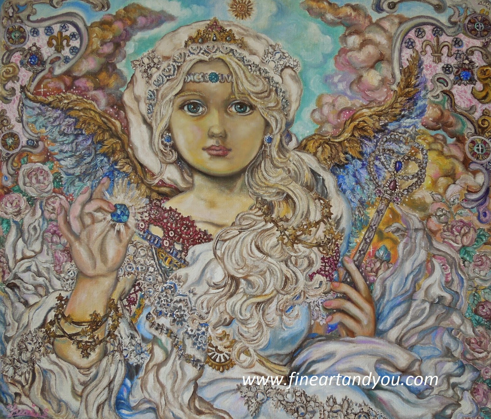30 Incredible and Amazing Angel Paintings by Japanese Artist Yumi Sugai