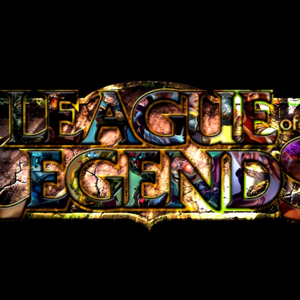 League Of Legendsgames Logo Wallpaper | Mega Wallpapers
