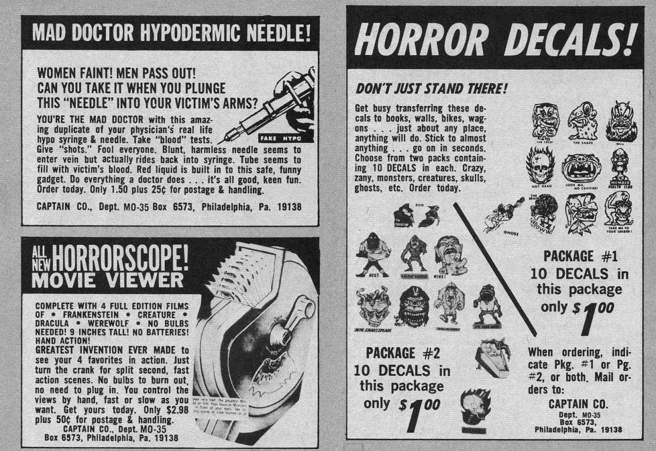 Images: Wonderful Collection Of Macabre Goodies In 1960s Horror Comic ...