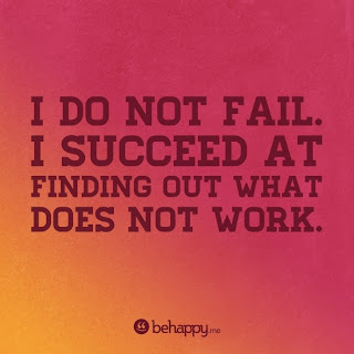 The Holly Blogger: We Only Fail in our Minds