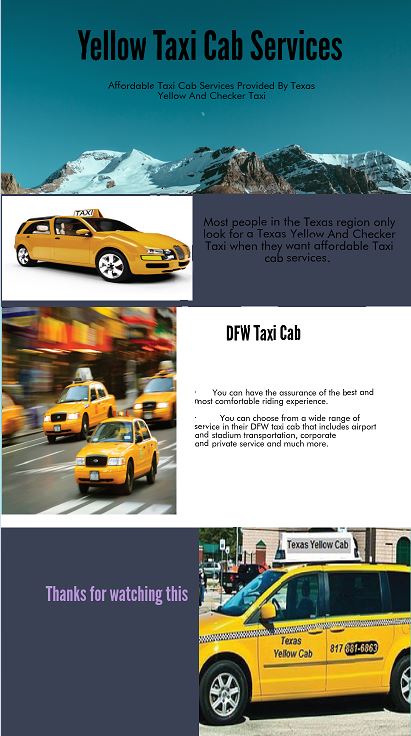 Some Facts About Taxi Services