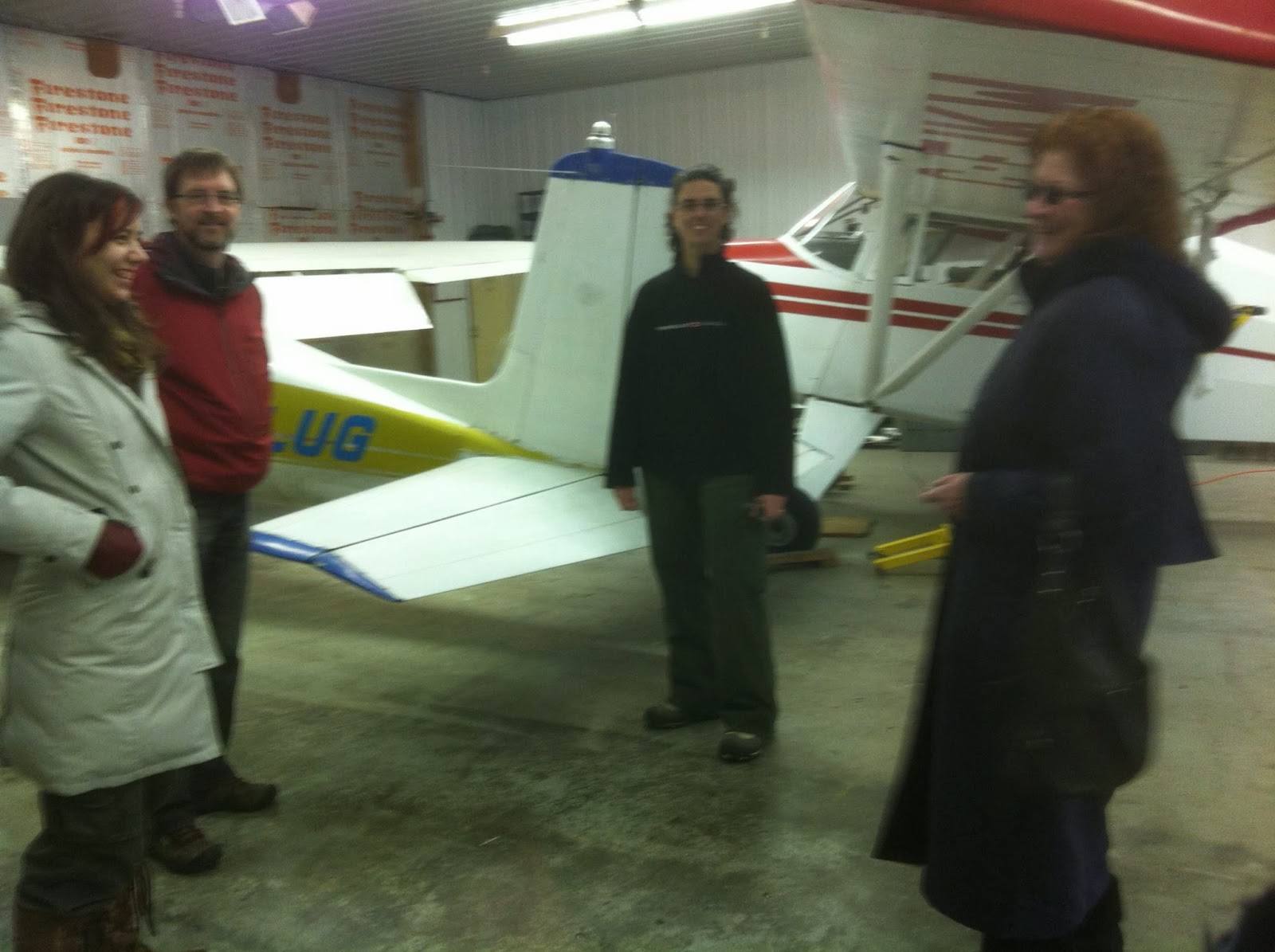 RAA Club Plane with 99s Cessna 150 C-FLUG at Lyncrest Airport, Winnipeg ...