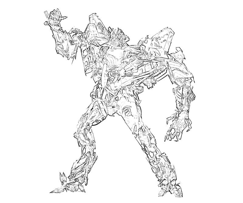 Starscream Coloring Pages
