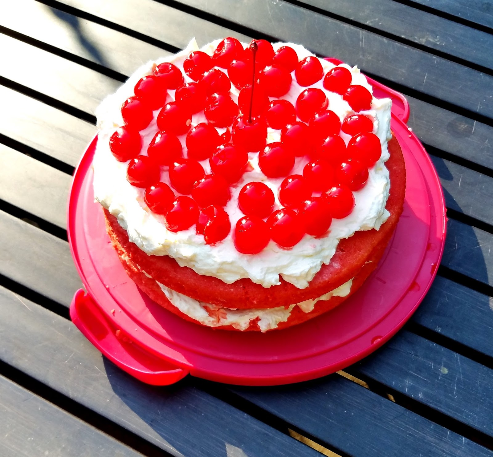 Retro Recipe Redo #14 Shirley Temple Cake ~ Preesi ... Food Whore