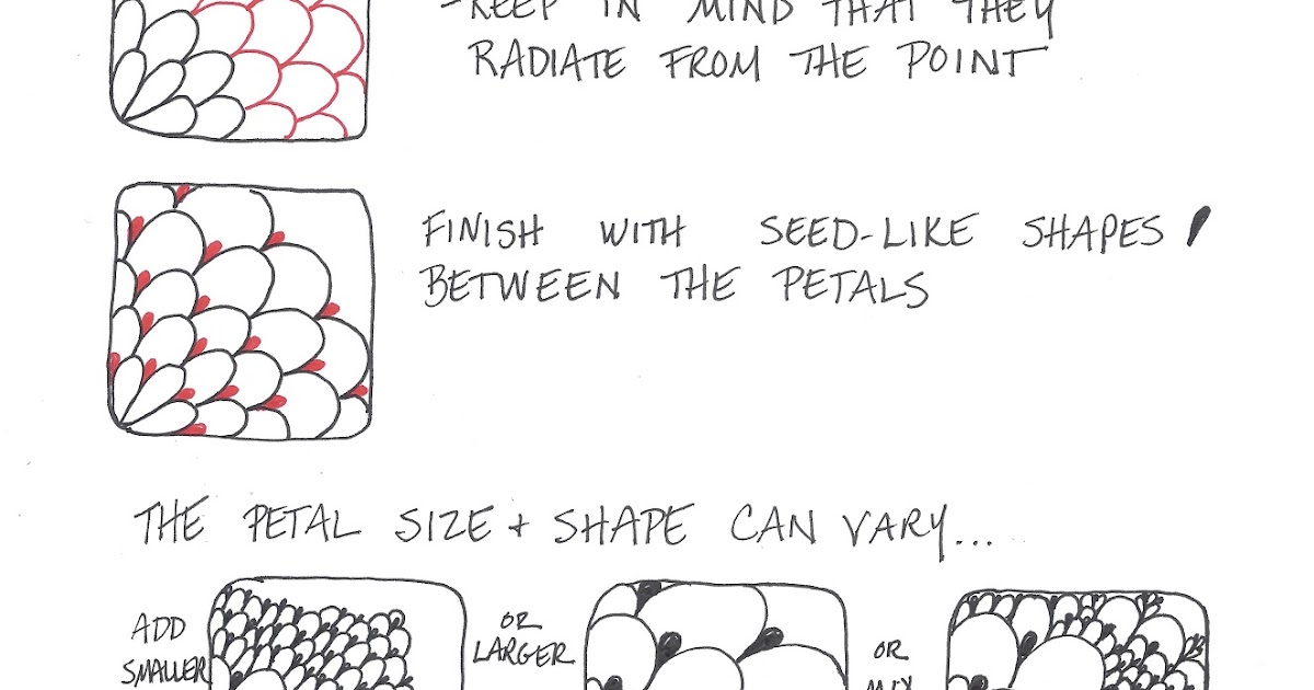 Tickled To Tangle: Tips for Tangling TAGH