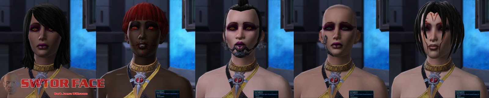 Gaming Face: The Many Looks of Jaesa Willsaam Light & Dark