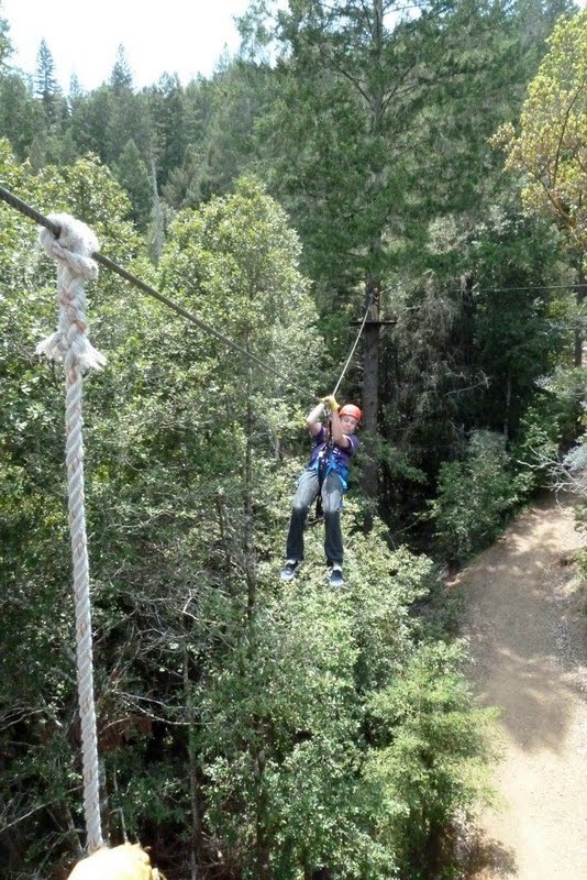 the overflow: CRAZY ZIP LINE EXPERIENCE
