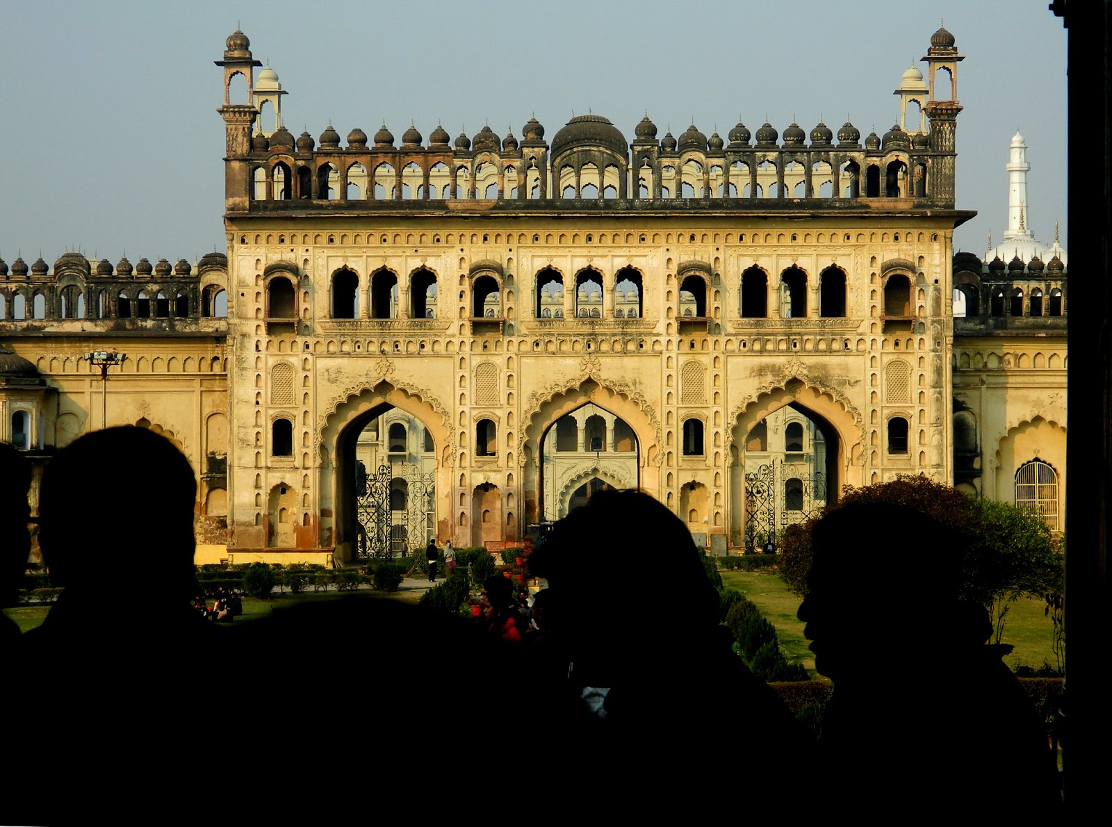Bara Imambara has some religious touch too.
