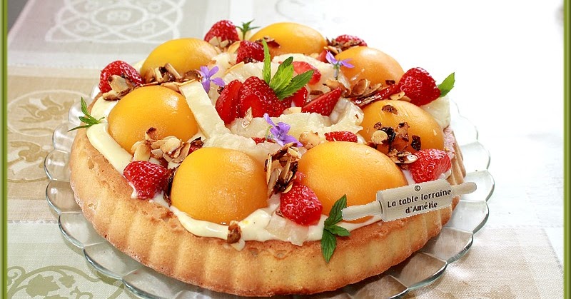 LA TABLE LORRAINE D'AMELIE: Tarte viennoise à la pâtissière et aux ...