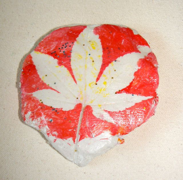 The Art Pantry: Clay Exploration, Leaf Prints, and Sculpture