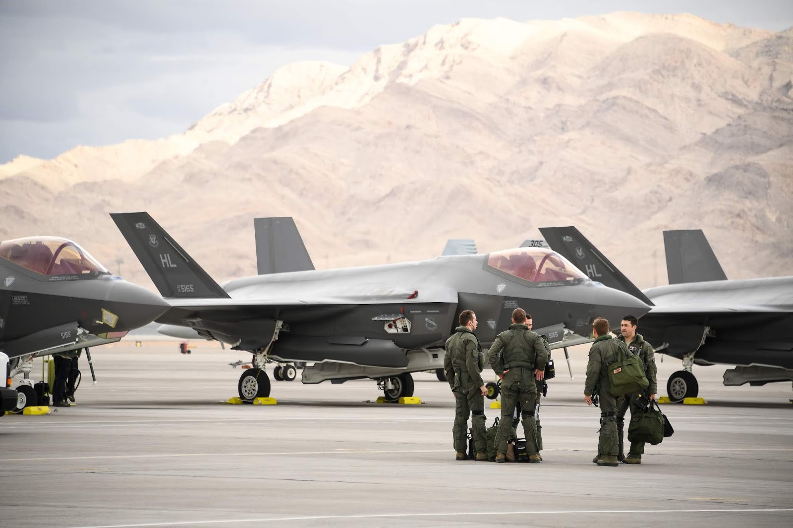 Coronel Von Rohaut: En la "Nellis Air Force Base", Nevada