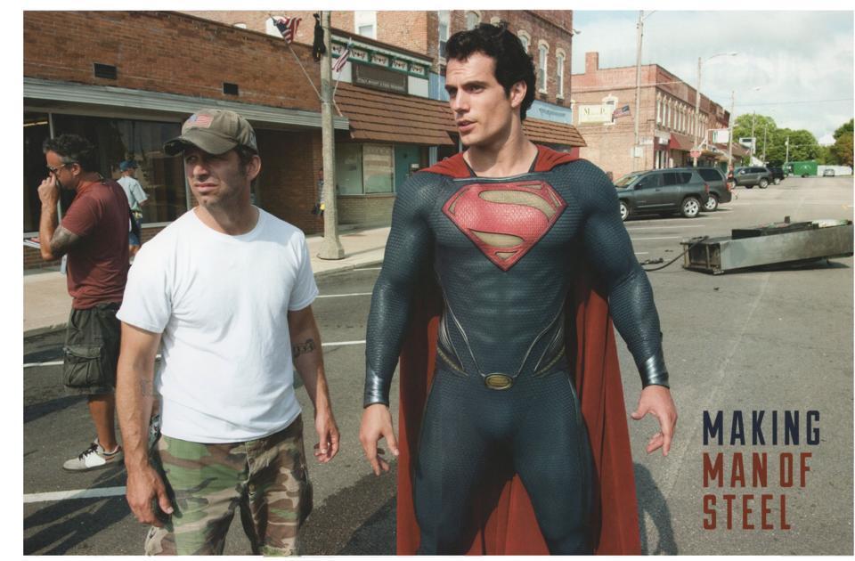 MAN OF STEEL: NUEVOS POSTERS, IMAGENES Y VIDEO TRAS LAS CAMARAS