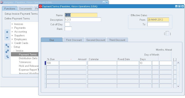 Oracle Apps Knowledge Hub: Oracle AP Invoice Setup