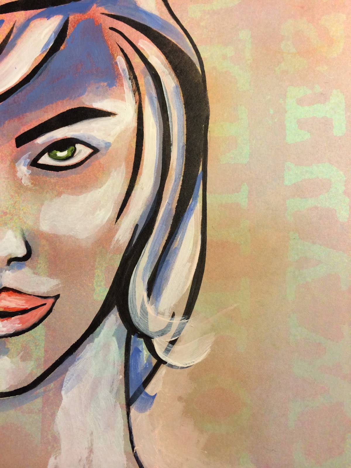 PaperTraders Art: Create your own face stencils