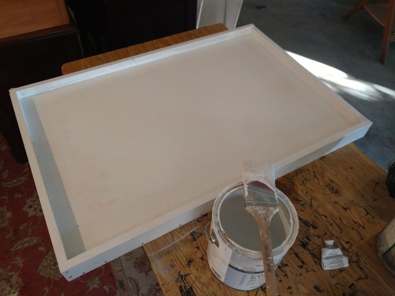 Ross Lynem - Painter - Artist: "Watercolour paper soaking tray"