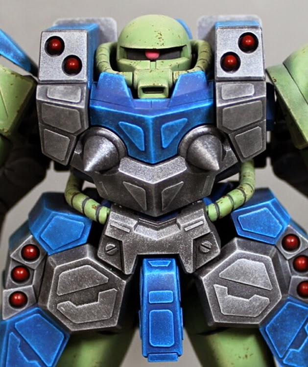 Custom Build: HG 1/144 Super Custom Zaku F2000 "Heavy Armor Zaku II"