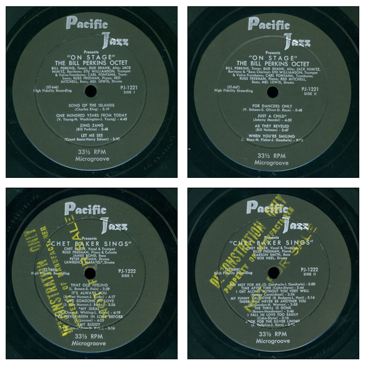 PACIFIC JAZZ / WORLD PACIFIC LABELOGRAPHY: PACIFIC JAZZ 12” LP – 1200 ...