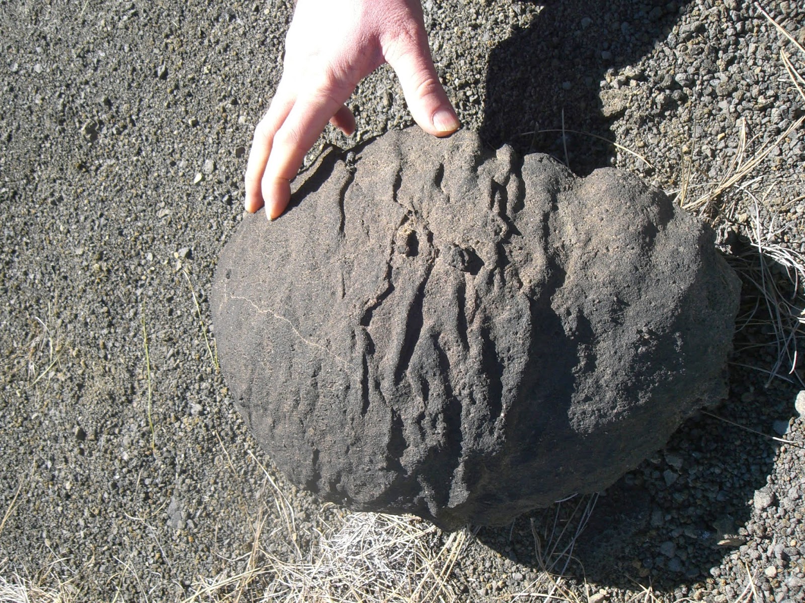Shaken, not stirred!: Add on - a volcanic bomb