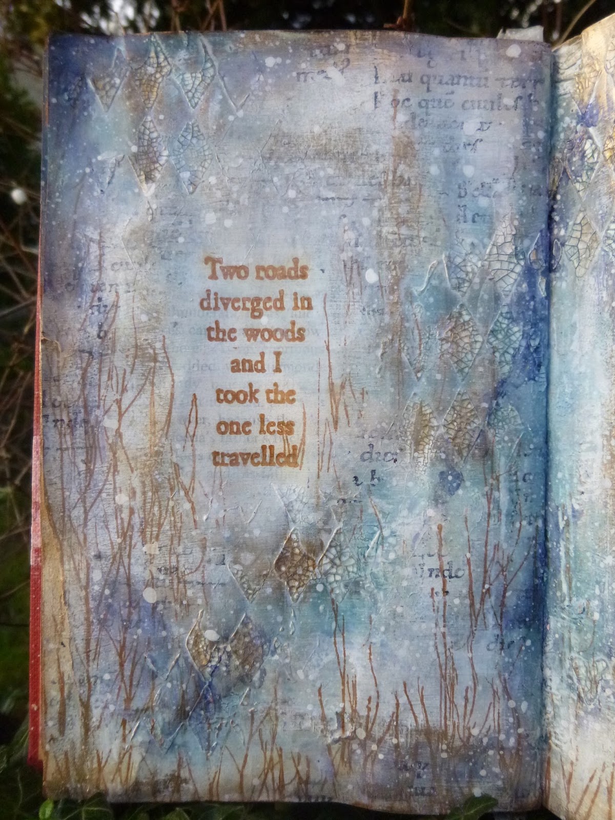 Words and Pictures: Head in a book...