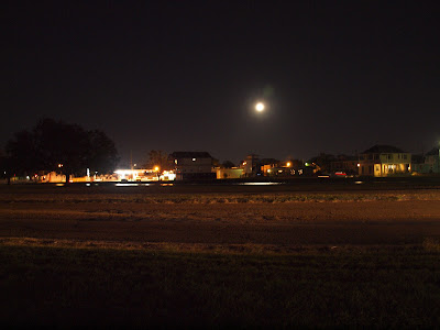 angels and people, life in New Orleans: night lights
