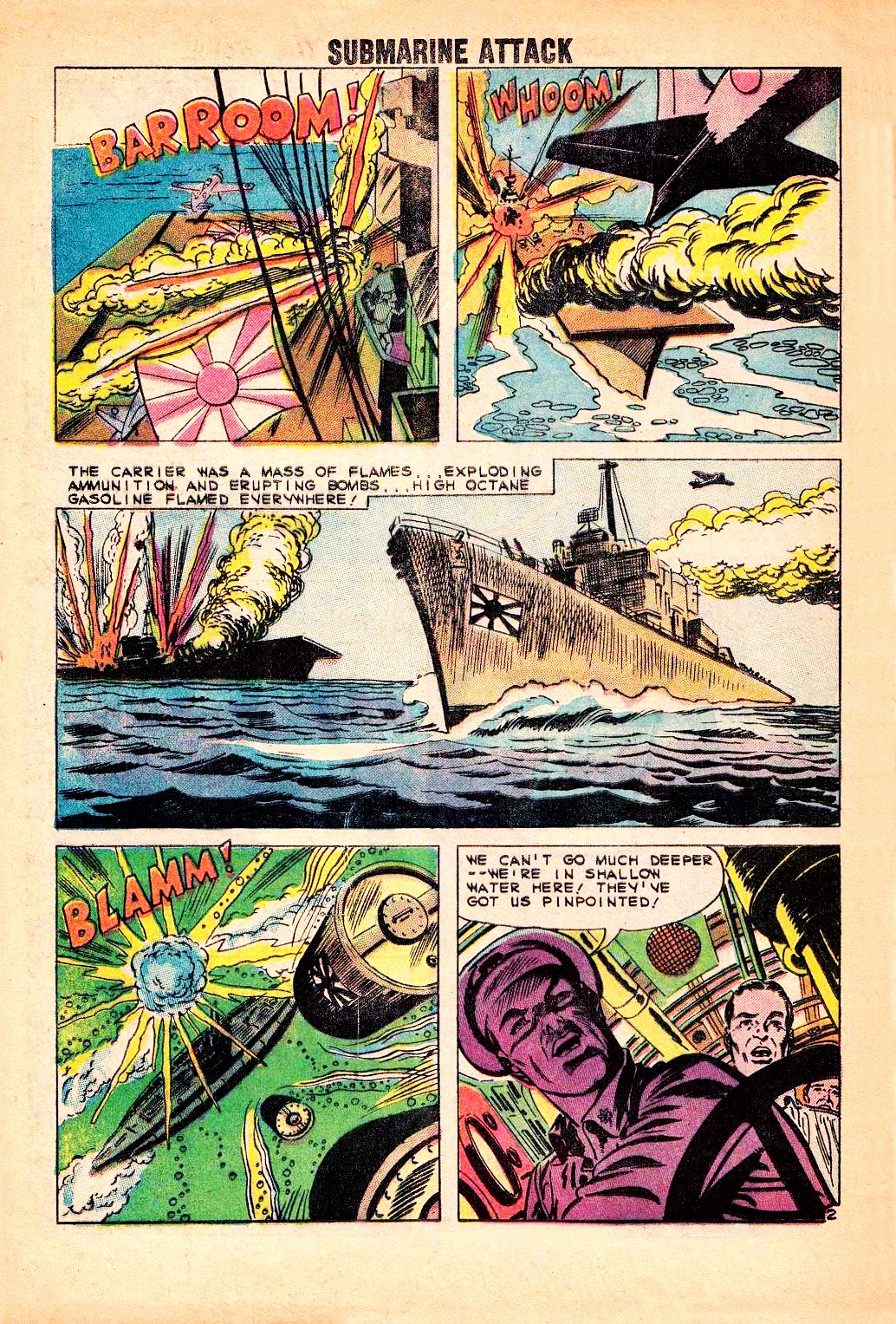 Submarine Comics and Novels: Submarine Attack #19