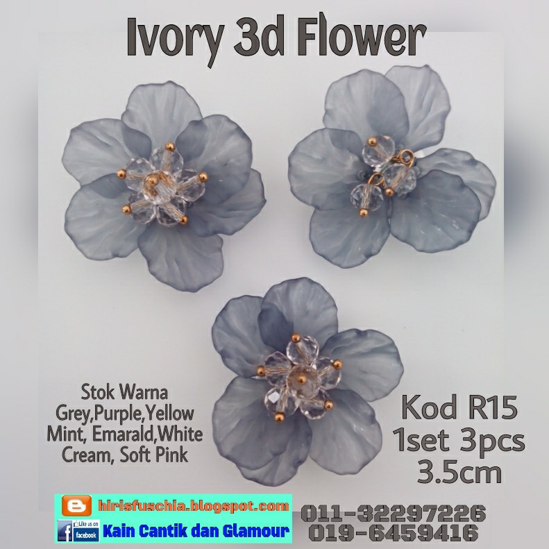 HirizFuschiea: Musim Bunga-Bunga 3d (3d Flower) melanda Malaysia
