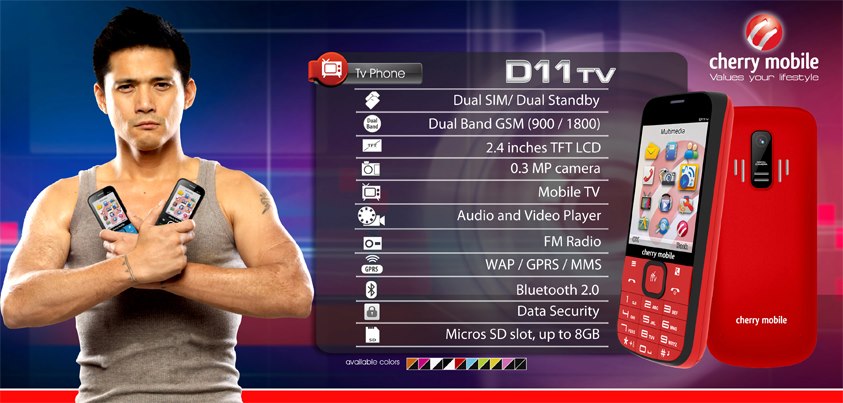 Cherry Mobile D11 TV: May radyo na, may TV pa for only Php999!