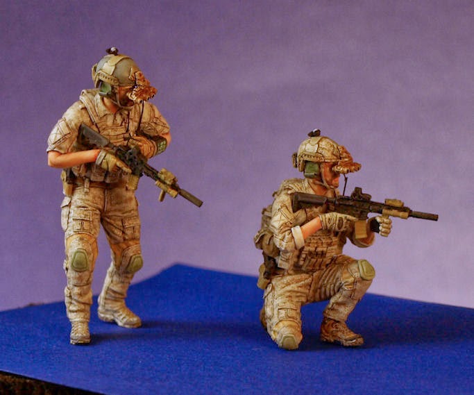 Airborne Miniatures: 1:35 scale figures
