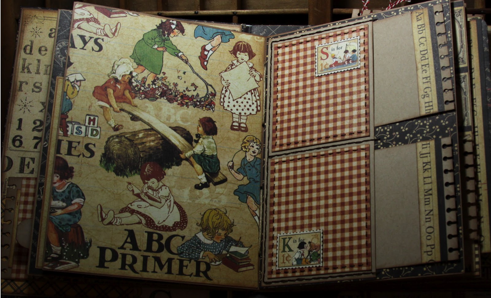 NUMMER 23: Album met ABC primer van graphic 45