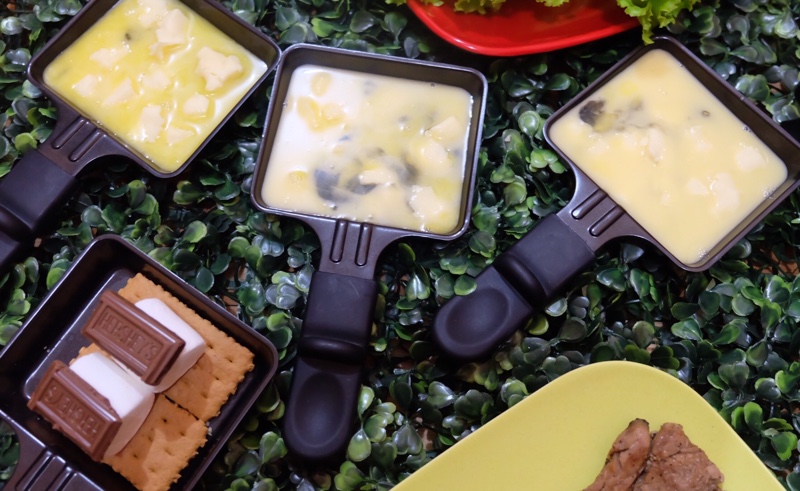 Product Review: Oster Mini Raclette Grill + Giveaway - Rochelle Rivera