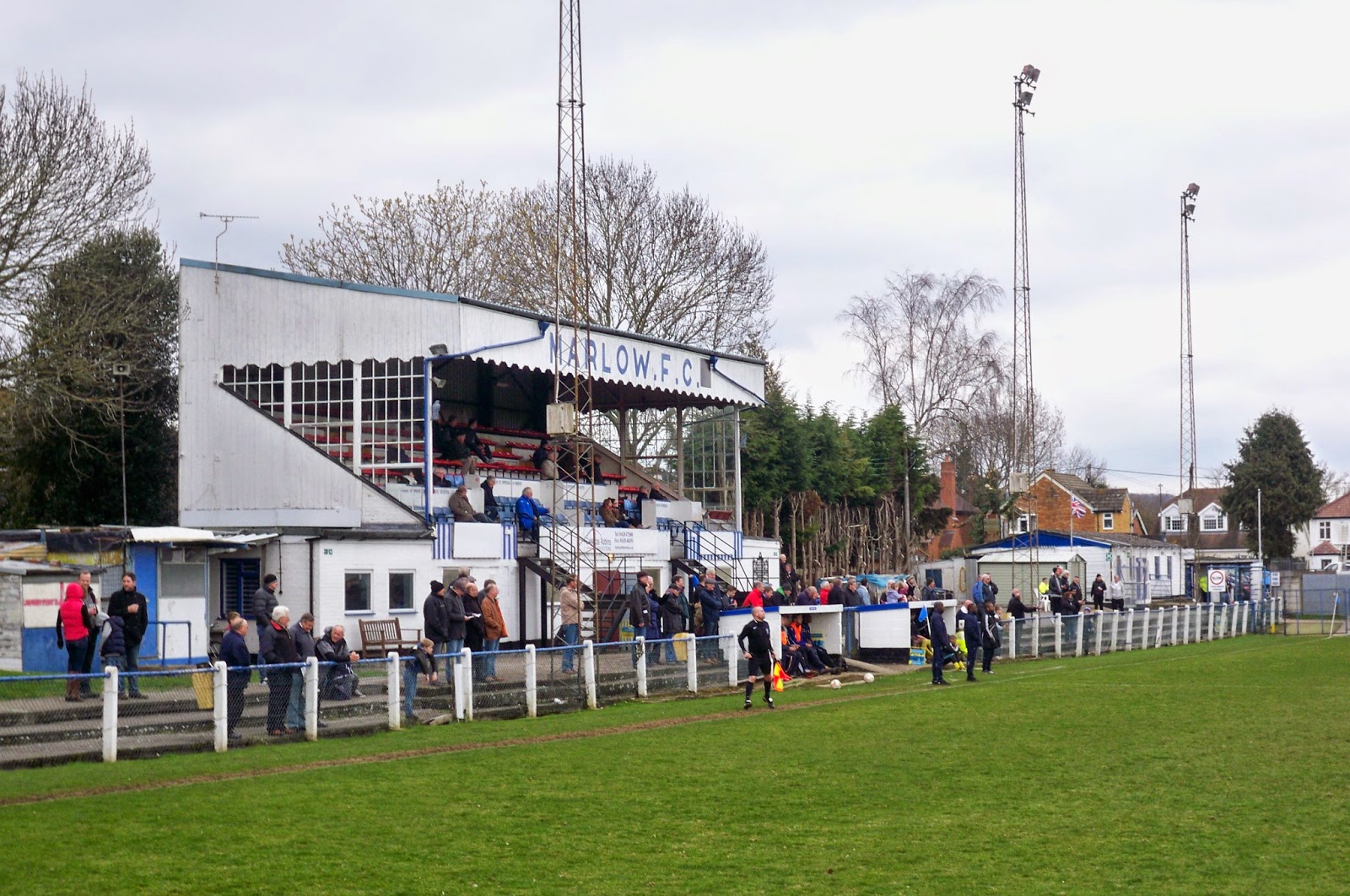 Football Grounds visited by Richard Bysouth: Marlow FC