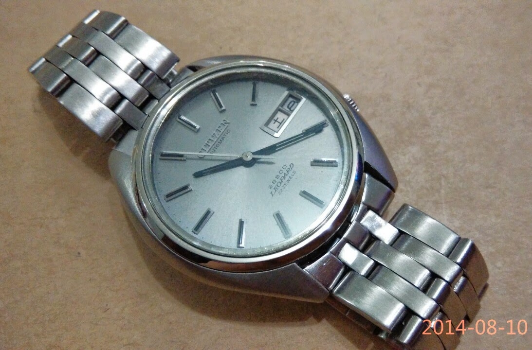 JACK'S TREASURE CHEST OF TIME PIECES: AUTHENTIC VINTAGE CITIZEN LEOPARD ...