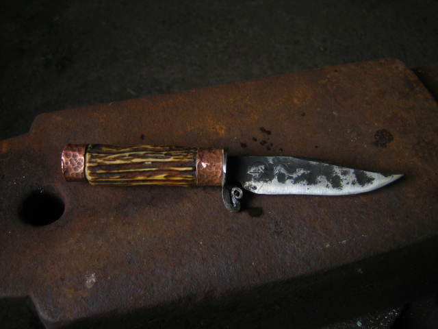 Fimbulmyrk: Mountain man primitive knife from way back then